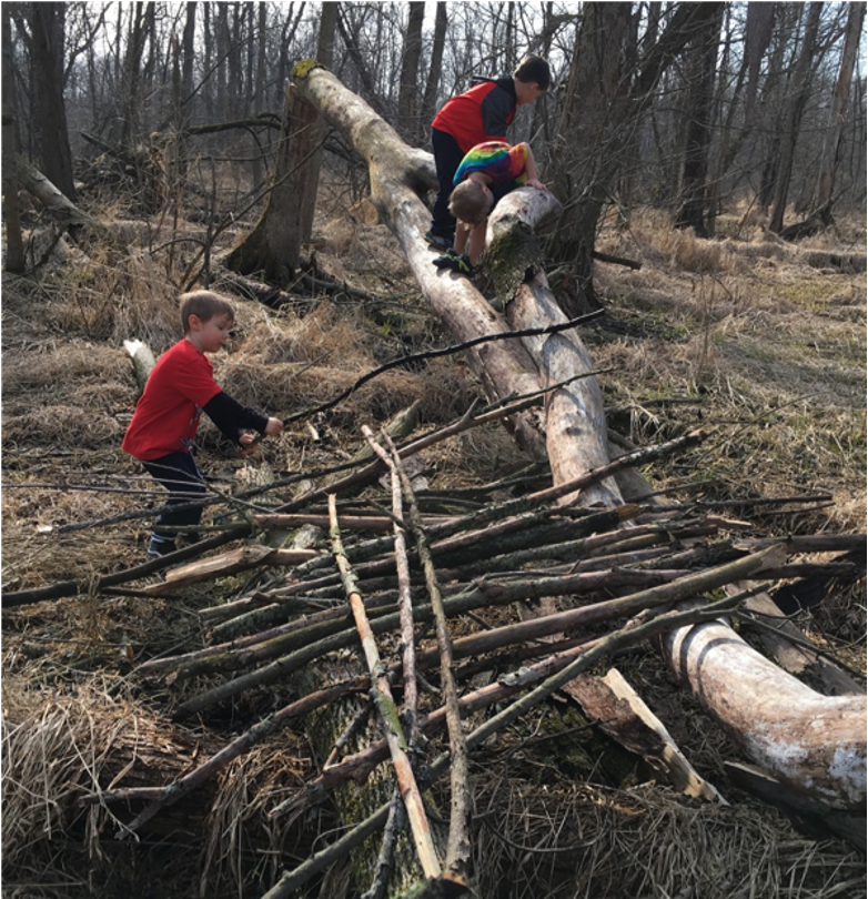 Embracing Risky Play: Making Adults Gasp! – Loose Parts Nature Play
